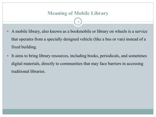 Detail Presentation Mobile Library or Bookmobile | PDF | Tablets and E ...