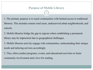 Detail Presentation Mobile Library or Bookmobile | PDF