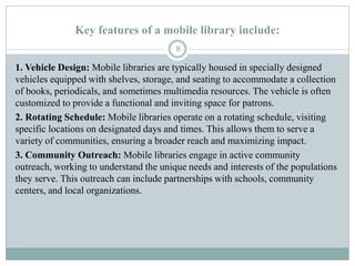 Detail Presentation Mobile Library or Bookmobile | PDF