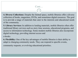 Detail Presentation Mobile Library or Bookmobile | PDF