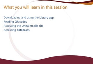 Mobile library libguide | PPTX | Smartphones | Consumer Electronics