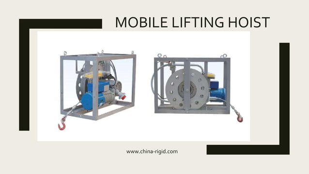 Mobile lifting hoist | PPTX