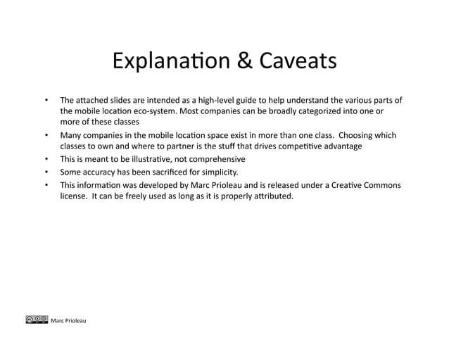 Mobile Location Ecosystem | PPT