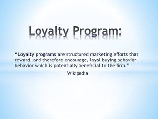 Mobile loyalty | PPT