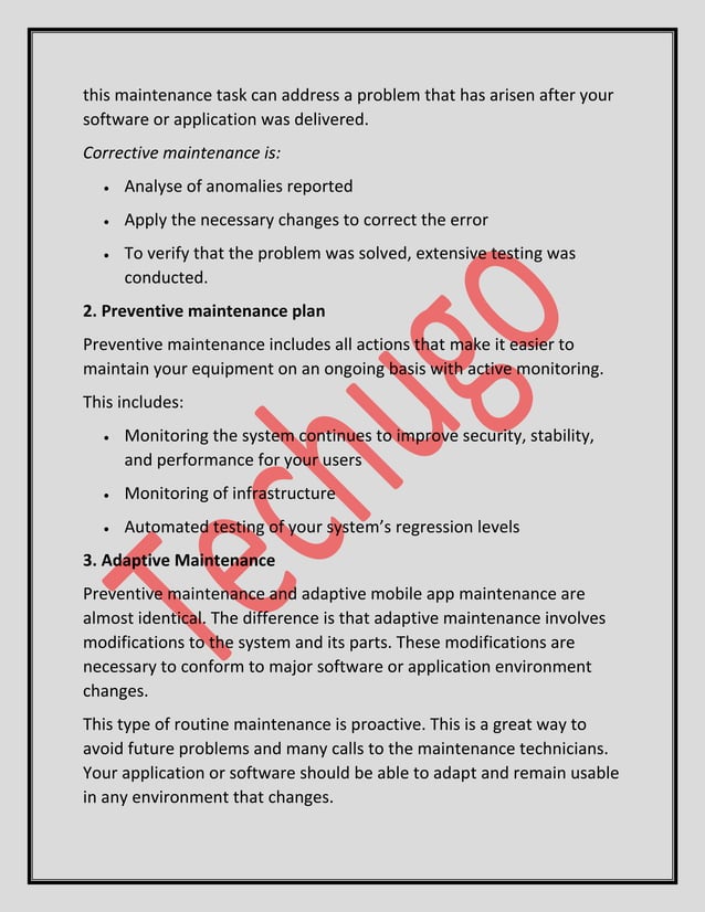Mobile Maintenance Software.pdf | Computer Software and Applications | Computing