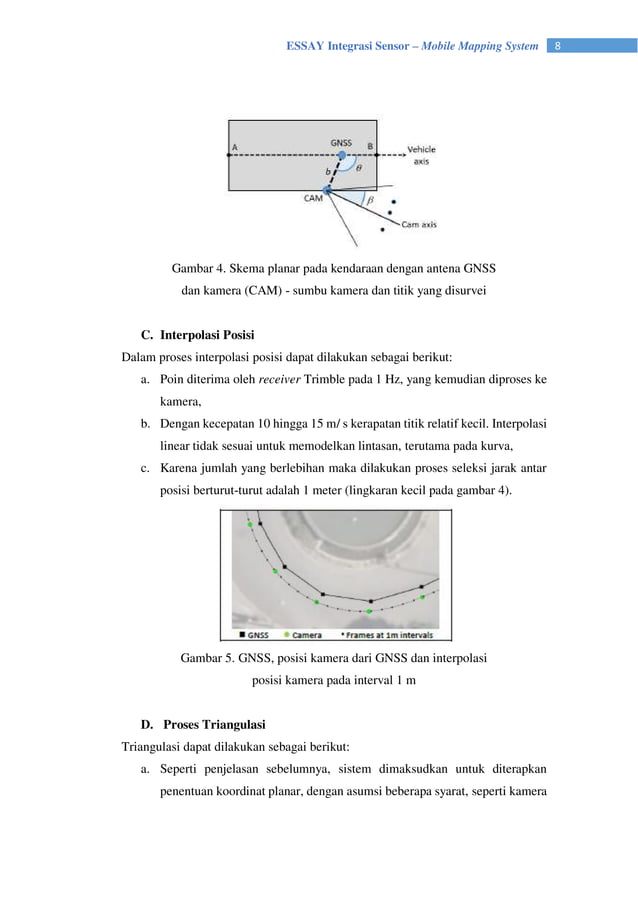 Integrasi Sensor - Mobile Mapping System Using Action Camera | PDF