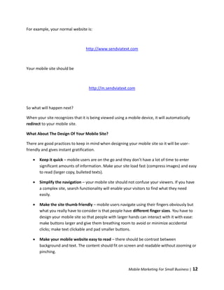 Mobile marketing report | PDF