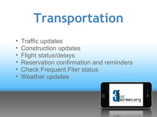 Text message marketing for transportation. | PPT