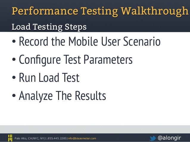 Performance Testing For Mobile Apps And Sites Using Apache Jmeter