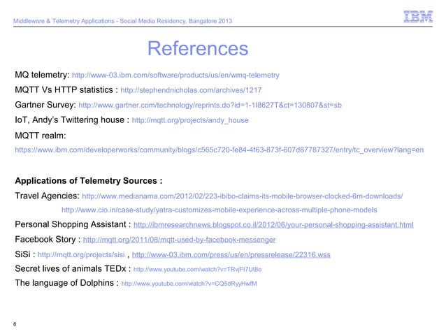 Mobile Middleware And Applications Of Telemetry Ppt