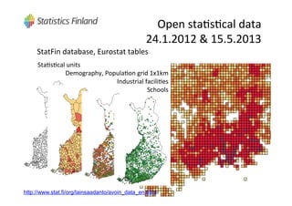 Open geodata in Finland | PPT