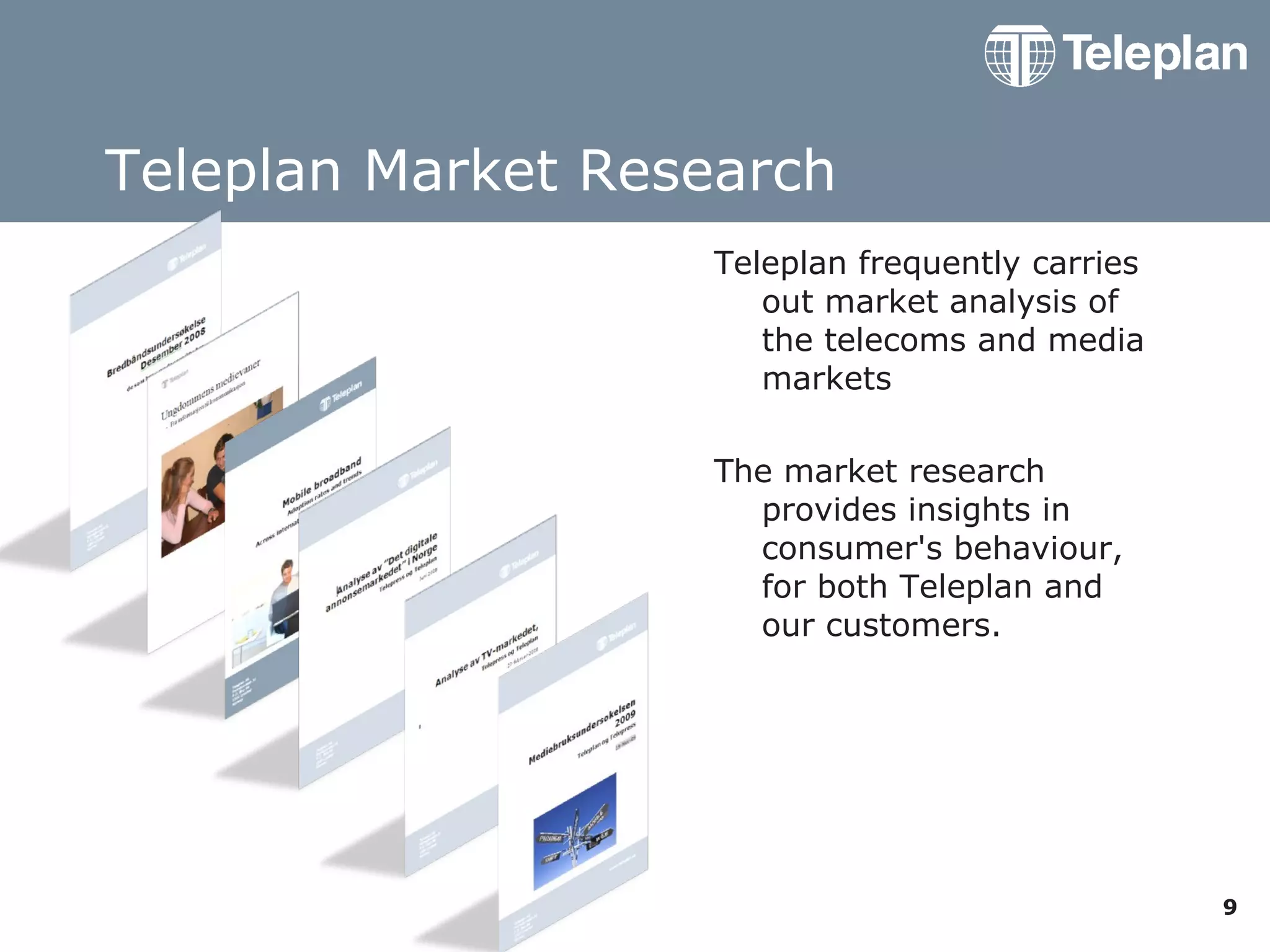 Teleplan - Innovation in Telecom & Media | PPT