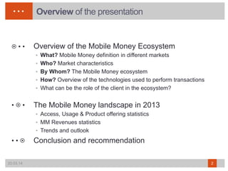 Mobile Money Overview | PDF