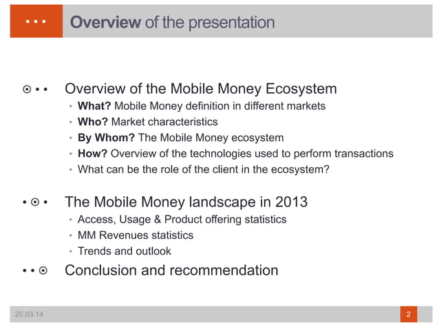 Mobile Money Overview | PDF | Phone Services | Home Utilities
