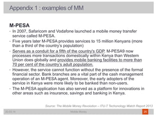 Mobile Money Overview | PDF