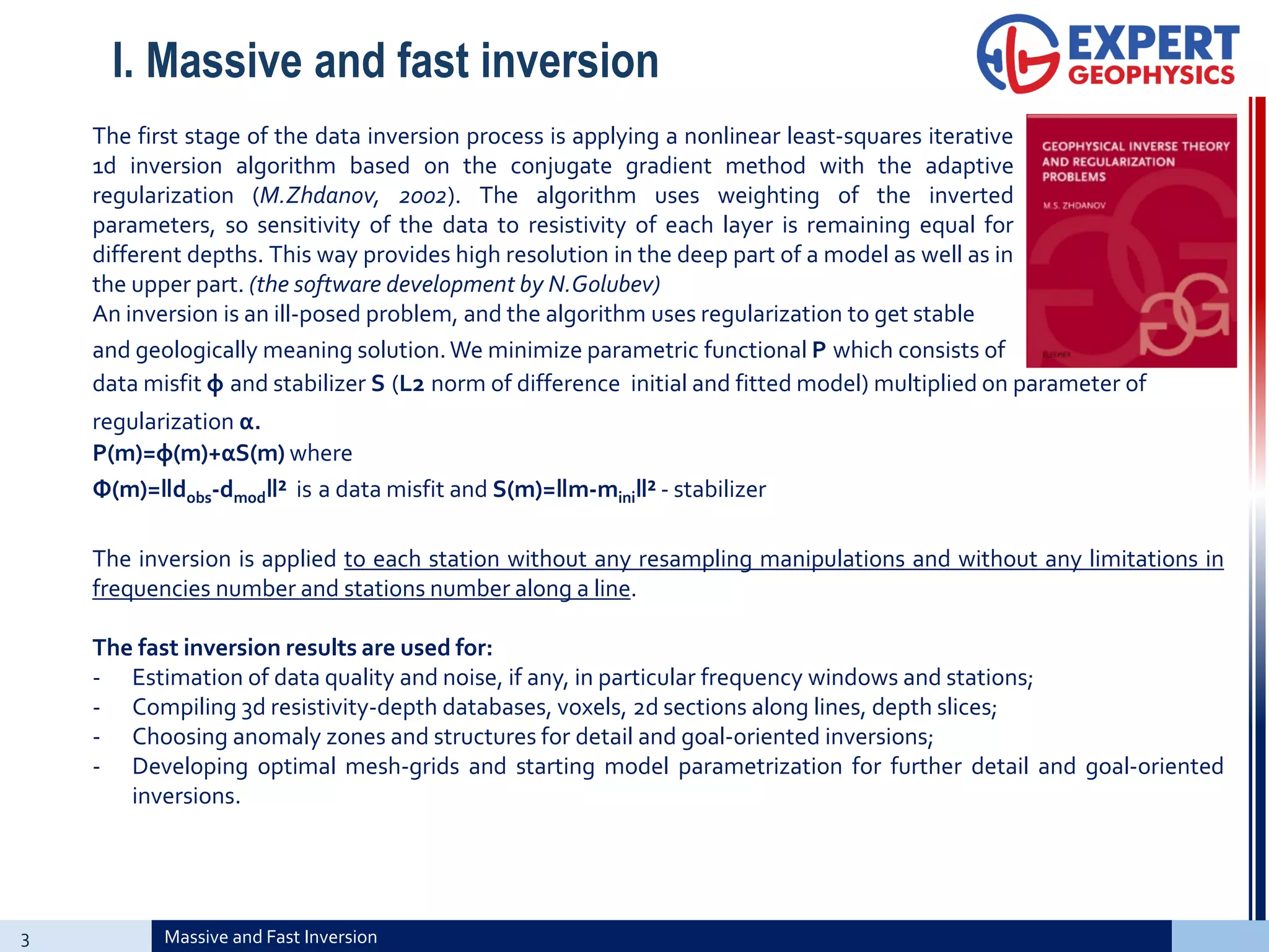 Inversions of MobileMT data and forward modelling | PDF