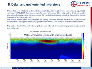 Inversions of MobileMT data and forward modelling | PDF