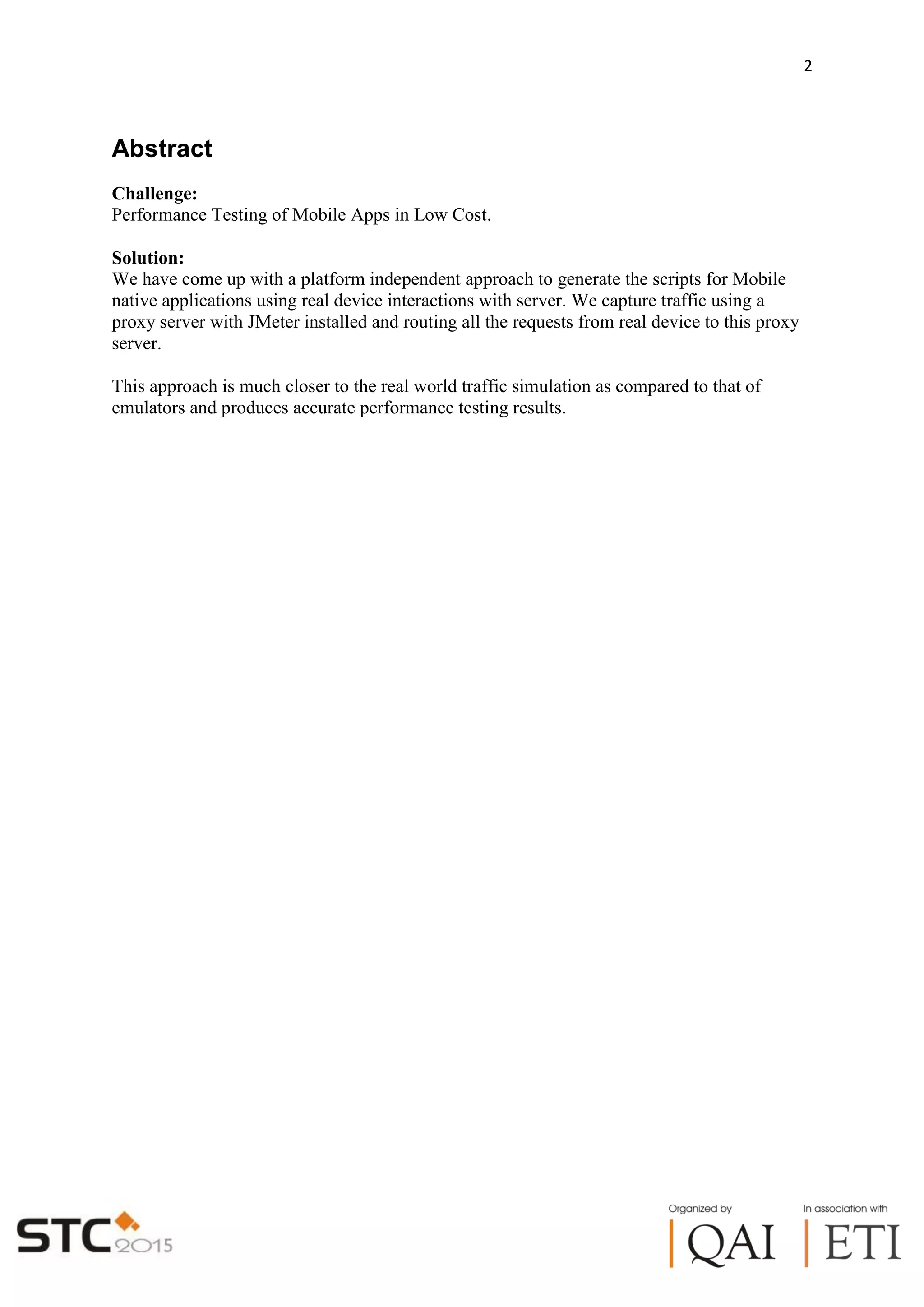 Mobile Apps Performance Testing Using Open Source Tool Jmeter Pdf 8427
