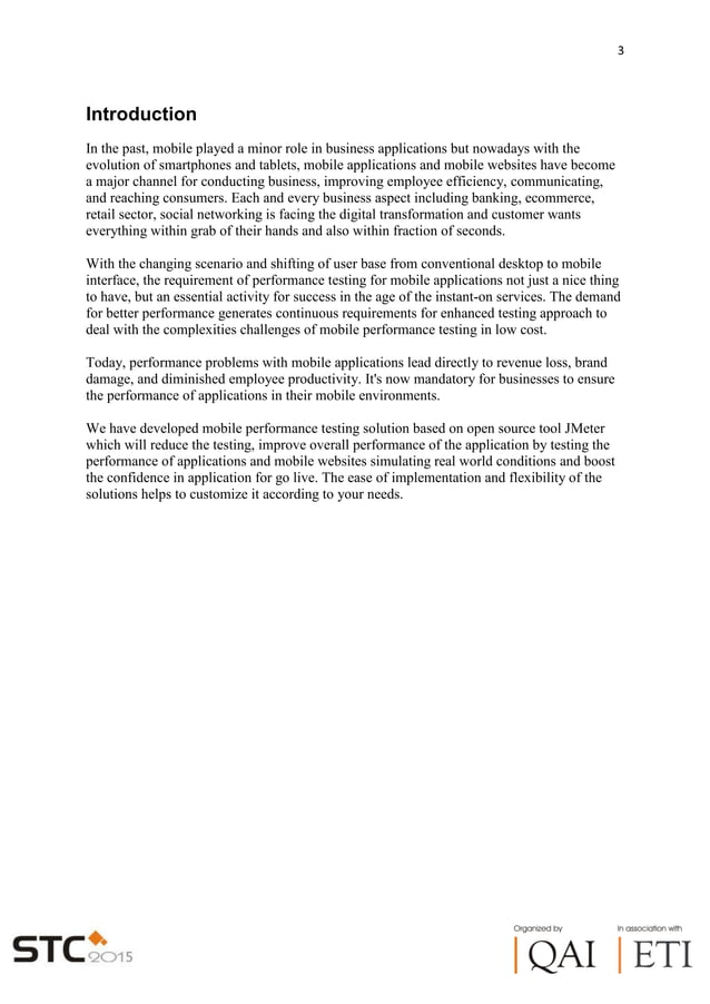 Mobile Apps Performance Testing Using Open Source Tool Jmeter Pdf