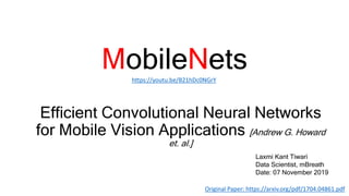 MobileNet Review | Mobile Net Research Paper Review | MobileNet v1 Paper Explained | MobileNet ...