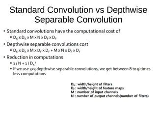 Mobilenetv1 v2 slide | PDF