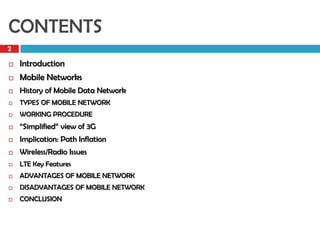 Mobile networking | PDF