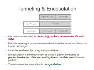 Mobile Network Layer | PDF