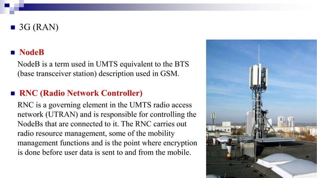 Mobile Networks Overview (2G / 3G / 4G-LTE) | PPTX