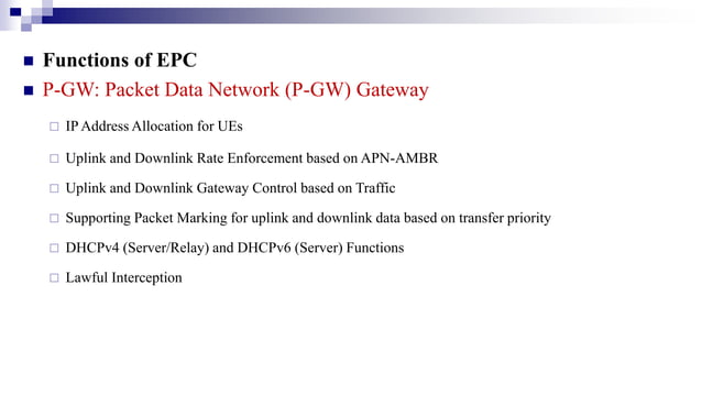 Mobile Networks Overview (2G / 3G / 4G-LTE) | PPTX