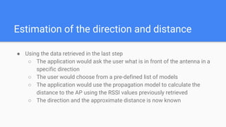 collected RSSI data (WiFi) | PPTX