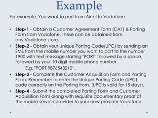 Mobile number portability with IEEE Material | PPTX