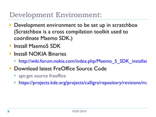 Mobile Office For Maemo | PPT | Desktop Publishing | Computer Software and Applications