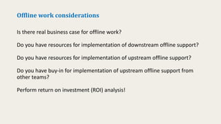 Challenges of Offline Work in Mobile Applications | PDF | Internet ...
