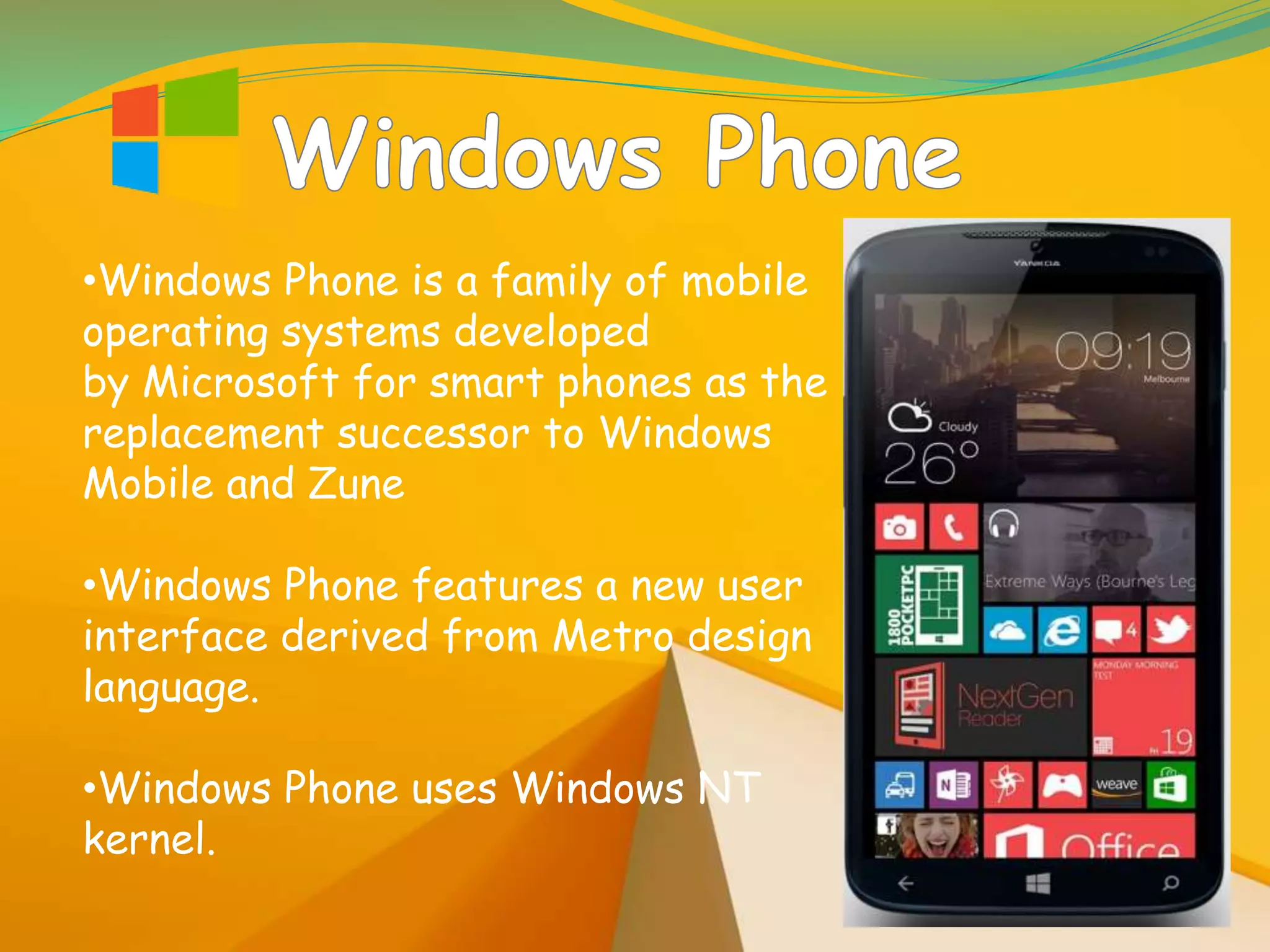 Mobile operating system | PPTX