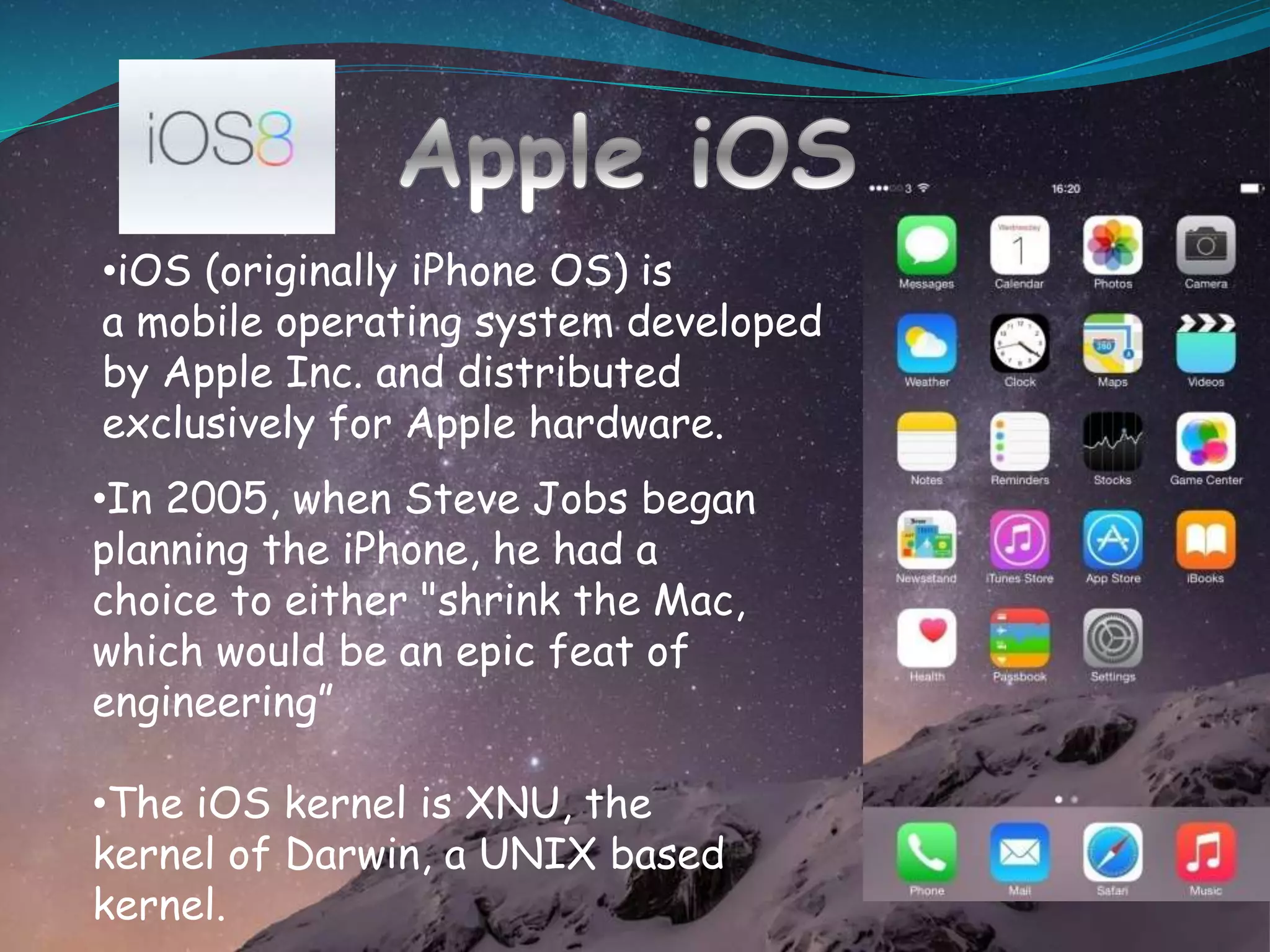 Mobile operating system | PPTX