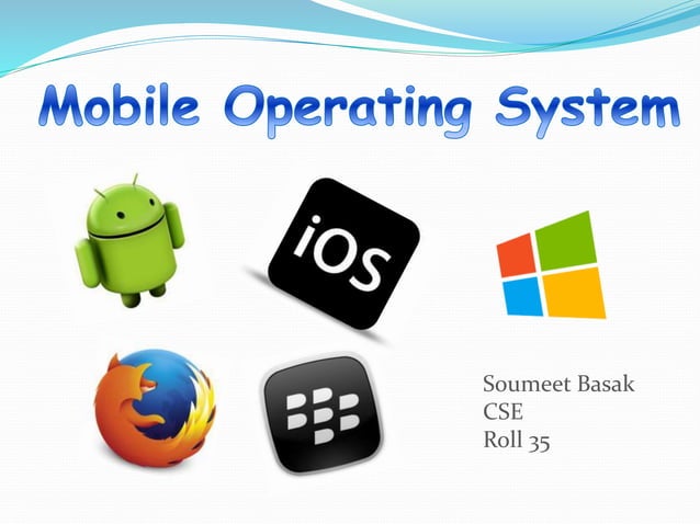 Mobile operating system | PPTX