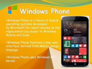 Mobile operating system | PPTX
