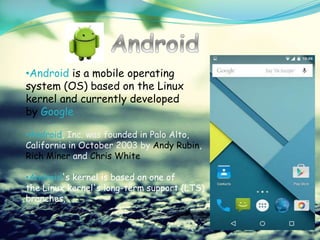 Mobile operating system | PPTX
