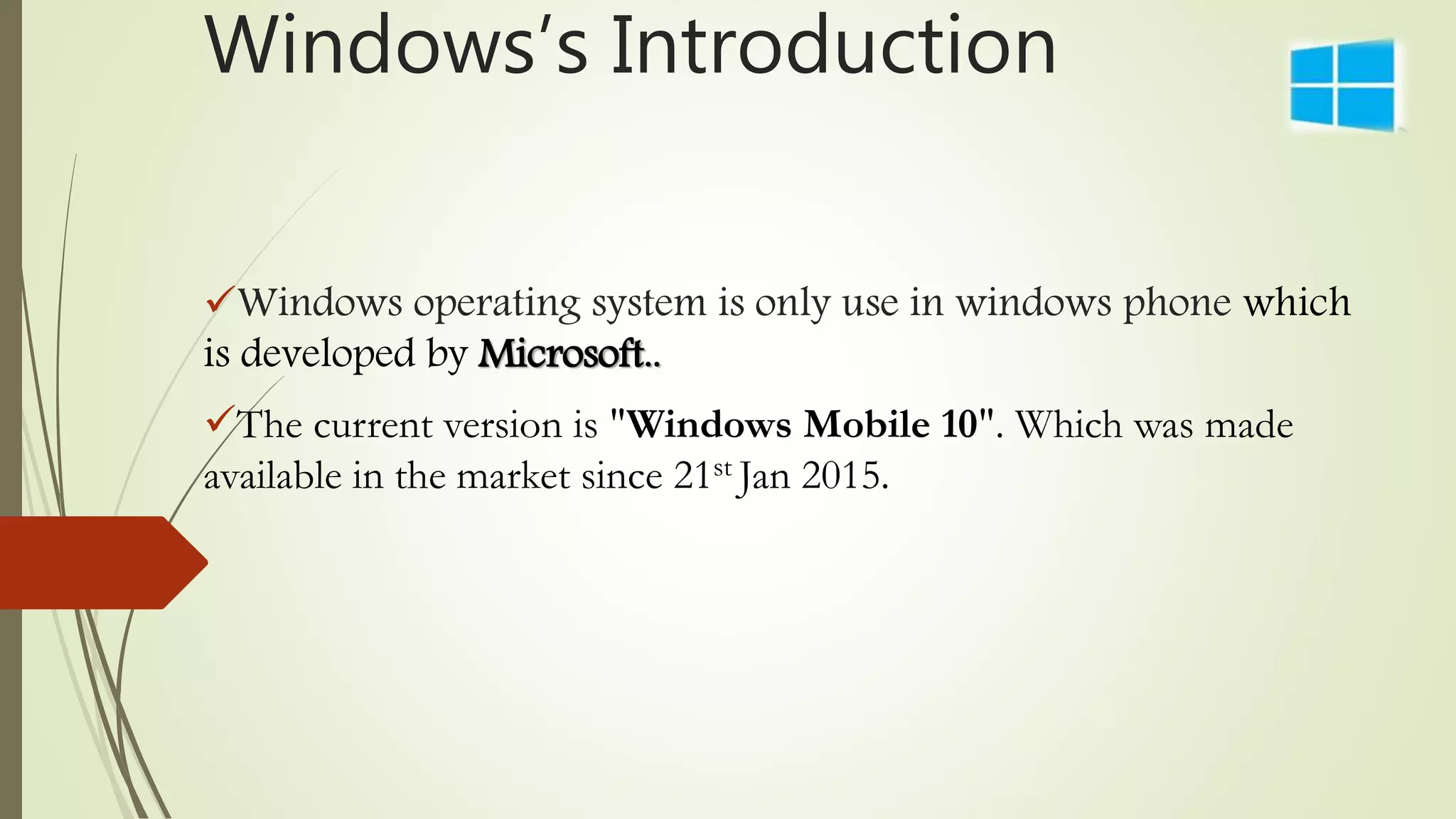 Mobile operating system | PPTX