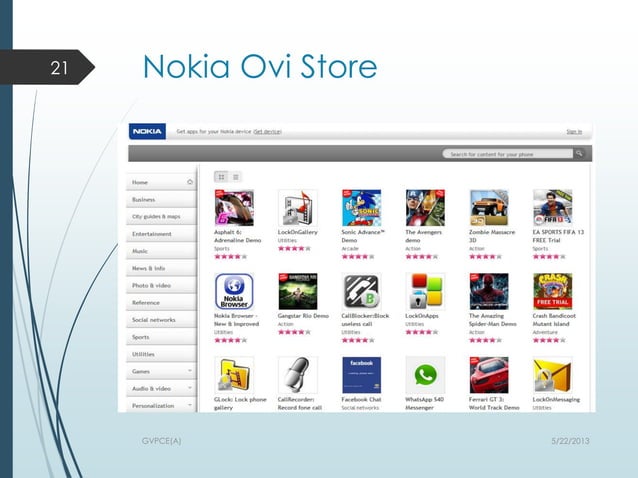 Mobile Operating System Ppt Pptx Operating Systems Computer
