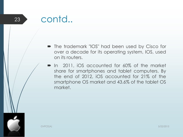 Mobile Operating System Ppt Pptx Operating Systems Computer