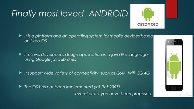Different type of Mobile operating systems | PPT | Operating Systems ...