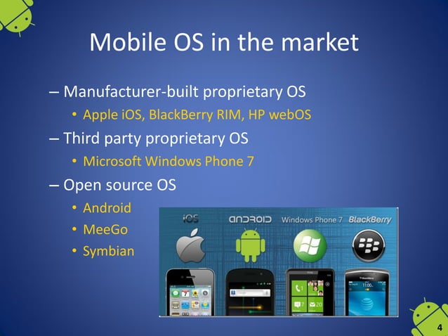 Mobile operating systems | PDF | Operating Systems | Computer Software and Applications