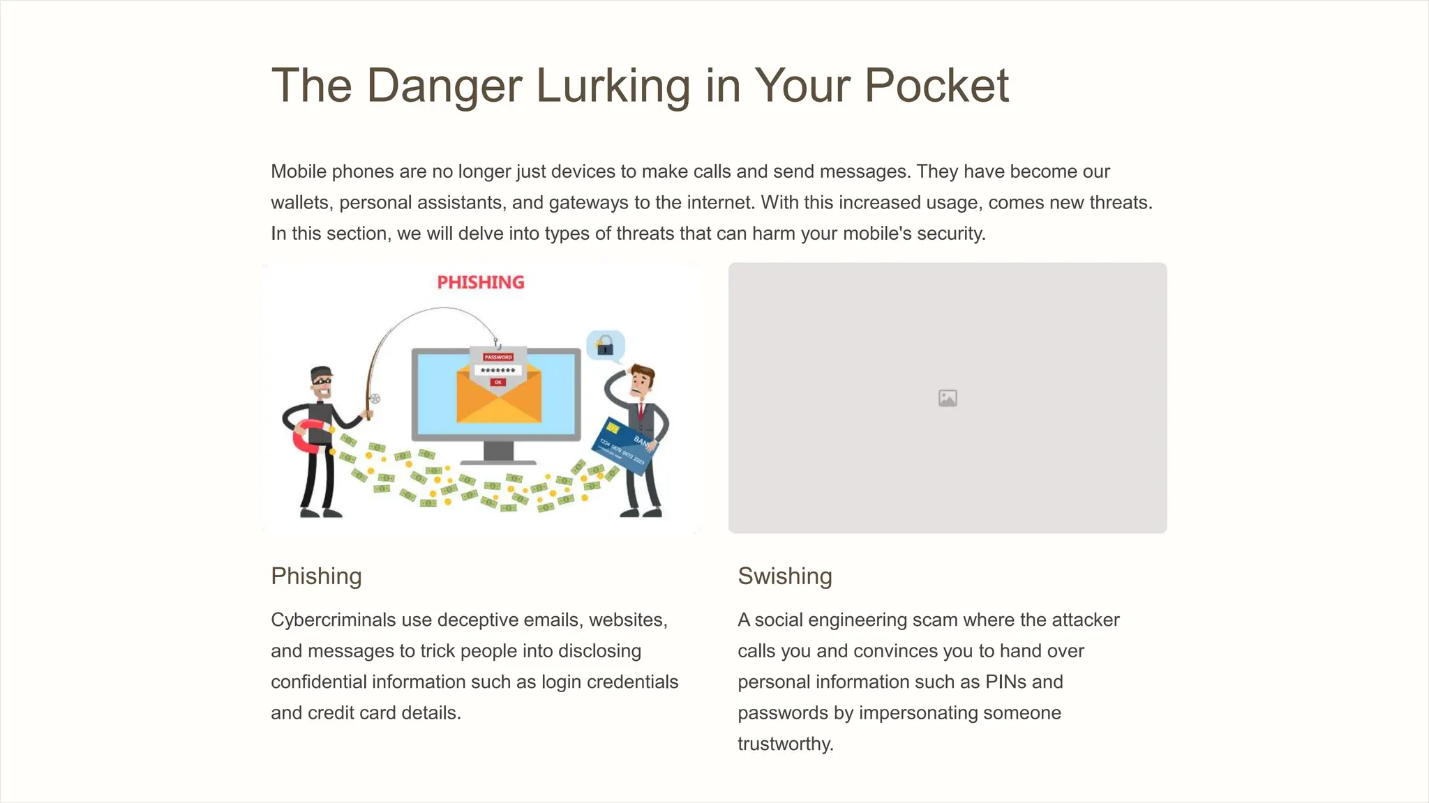mobile or cellphones attacked by viruses,phishing,swishing-1.pptx