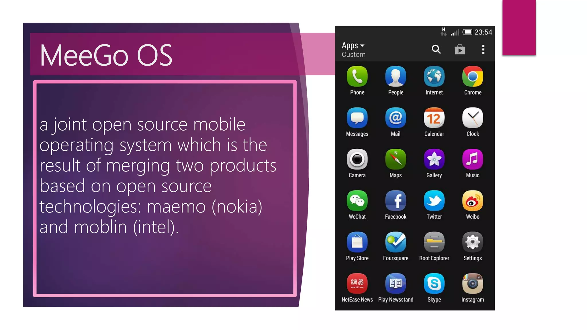 MOBILE OS | PPTX | Smartphones | Consumer Electronics