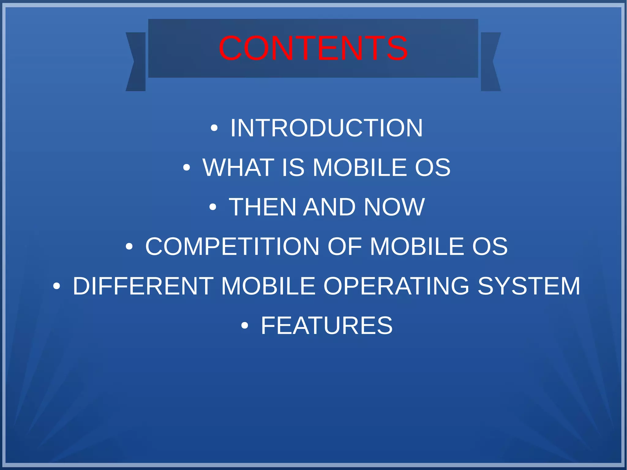 Mobile os project | ODP