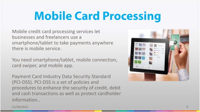 Smartphones as payment processing devices | PPSX