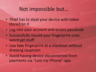 Mobile payments: A history of [in]security | PPTX