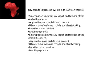 Mobile penetration in ceemea region | PPTX