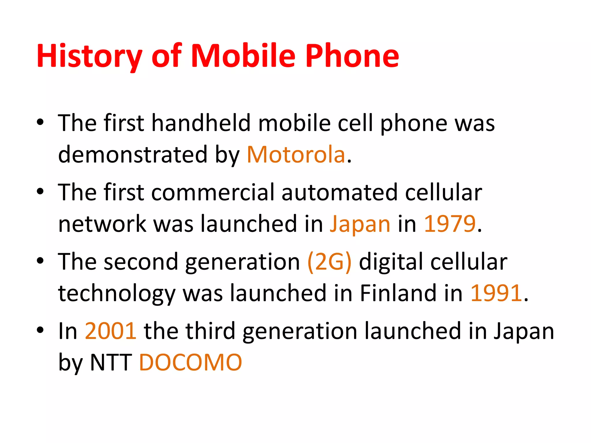 Mobile phone | PPTX